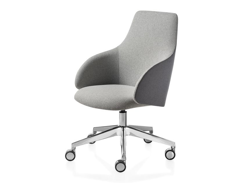 KONTEA Height-adjustable fabric executive chair By Kastel