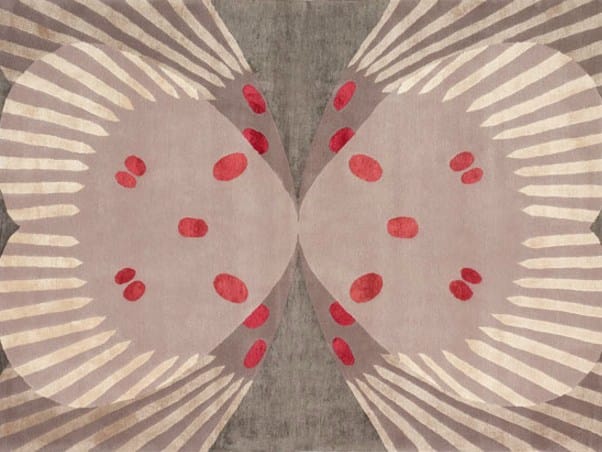 FARFALLA Tapete feito à mão retangular By Deirdre Dyson