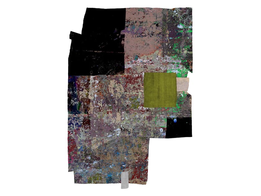 Alfombra hecha a mano a medida FARINI 166 Colección Workshop Ugo Bassi ...