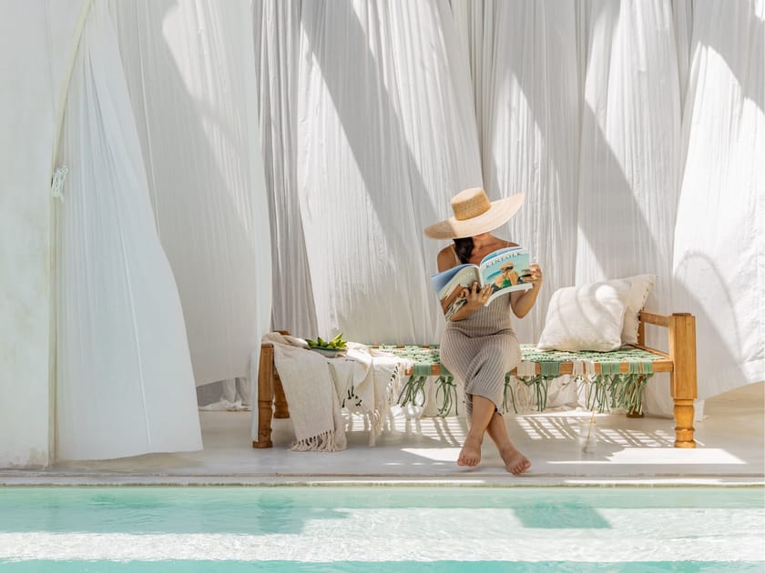 FES Letto da giardino in legno By cbdesign