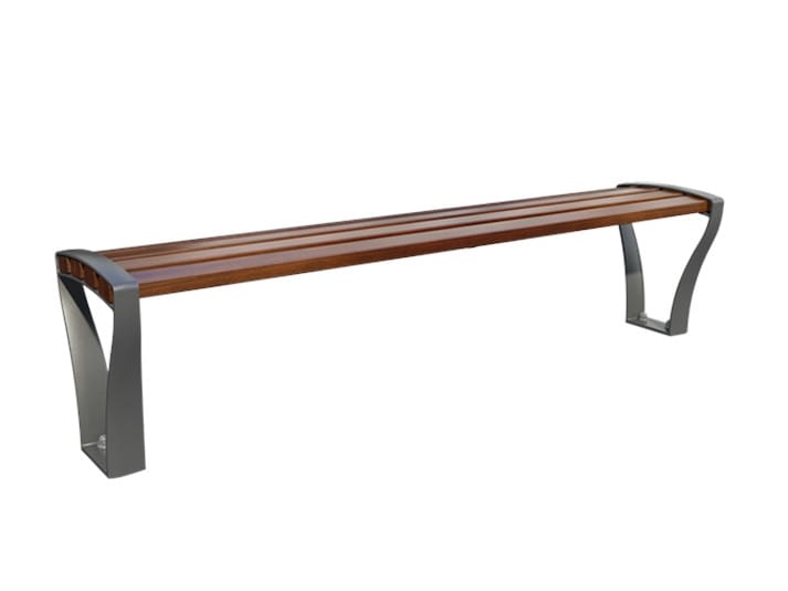 FESTONE Backless wooden Bench By GHM-ECLATEC