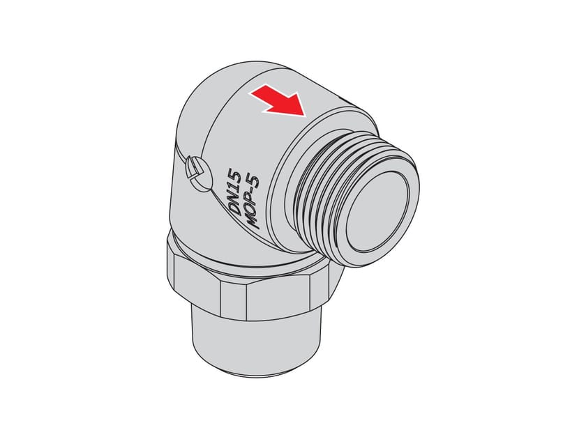 FIREBAG® | Raccordo 90° maschio/maschio Raccordo versione 90° filettata ...