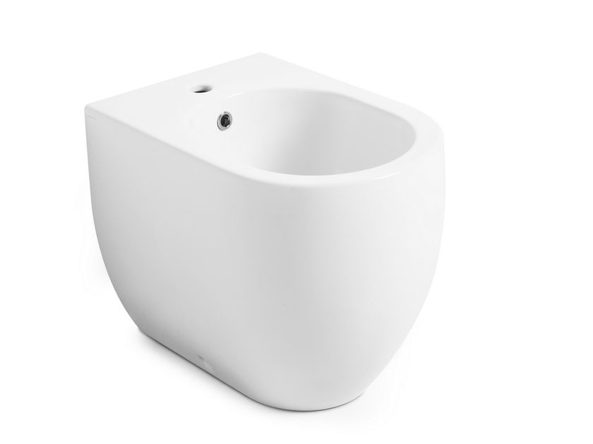 Compact Floor mounted porcelain bidet FLO 3121/3122 Flo Collection By ...
