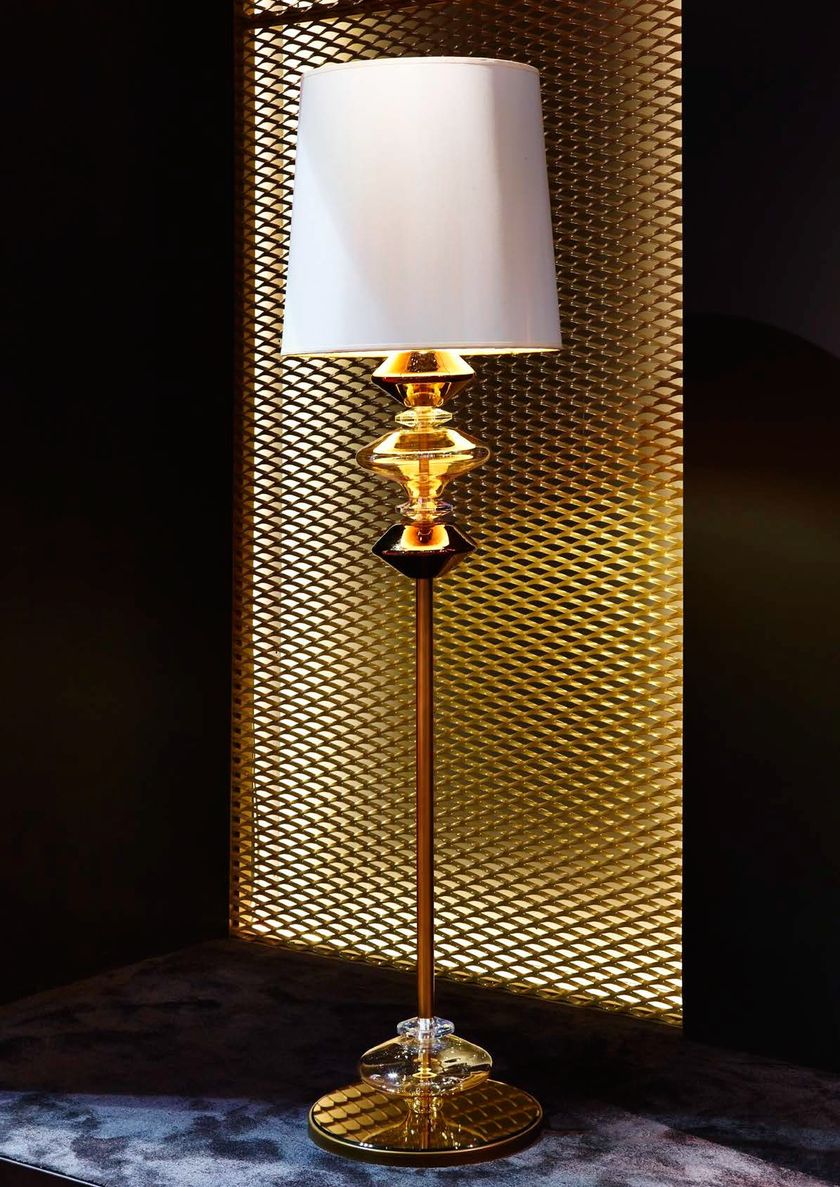 LESCOT Glass floor lamp By Sicis | design Massimiliano Raggi