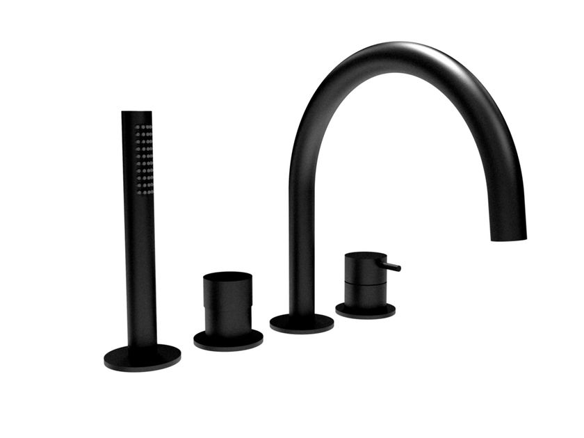 FLOW T1.38 | Bathtub tap Chromed brass bathtub tap By Waterevolution ...