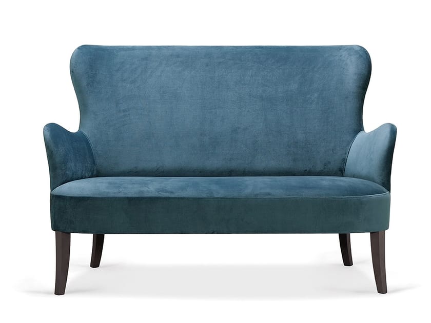 2 seater fabric sofa FLOWER DOUBLE Flower Collection By Fenabel