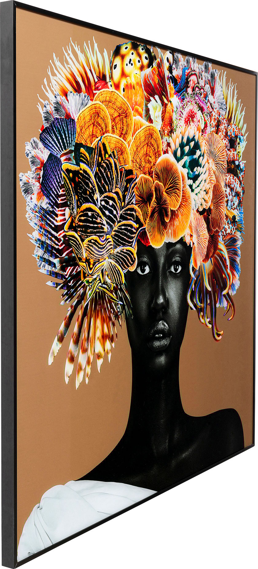 FLOWER HAIR Print on paper By KARE Design