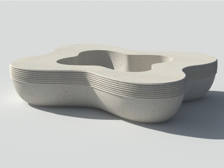 FLOWER Bench By Manufatti Viscio