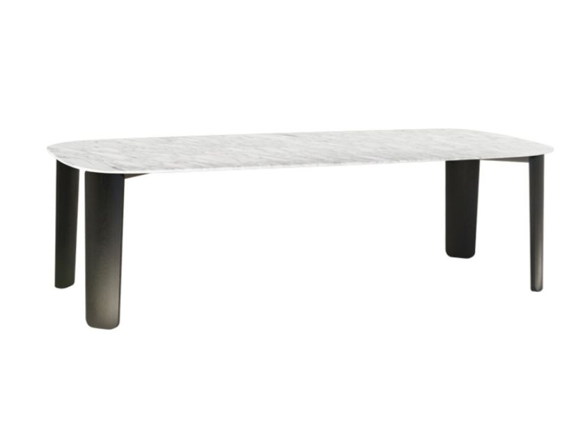 FLU Rectangular marble dining table By HC28 | design Archirivolto ...