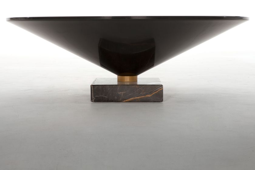 FLUTE Round coffee table By Tonin Casa | design Nicola Tonin