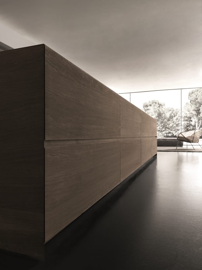 FLY | Walnut kitchen Fly Collection By MODULNOVA