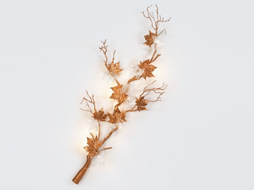 LED handmade bronze wall light FOLIO AP1515/12 Folio Collection By Serip