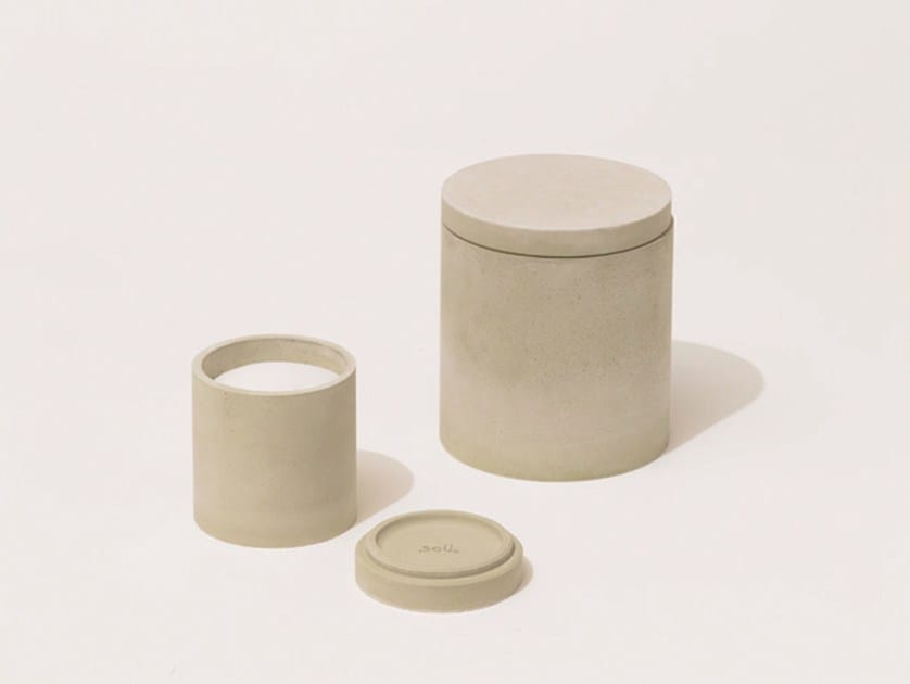 Diatomaceous earth food-storage box SOIL - FOOD CONTAINER CIRCLE By In ...