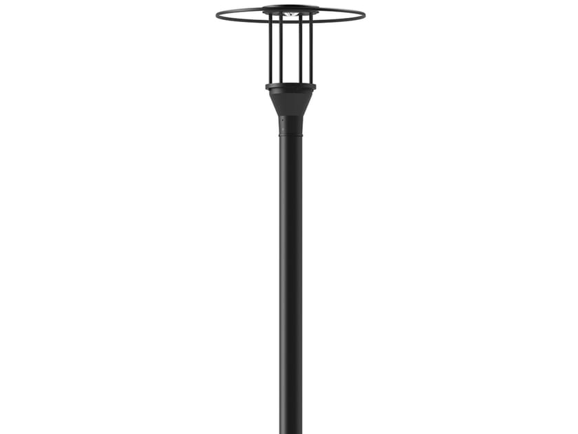 Die cast aluminium street lamp on pole FORREY 9 Forrey Collection By LIGMAN