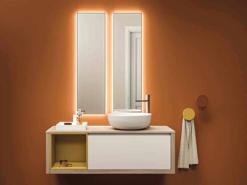 FRAME 6A vanity unit By Mobilcrab design Gabriele Moscatelli, Danilo ...