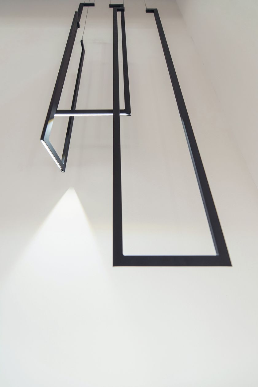 LED aluminium pendant lamp FRAME By Inarchi