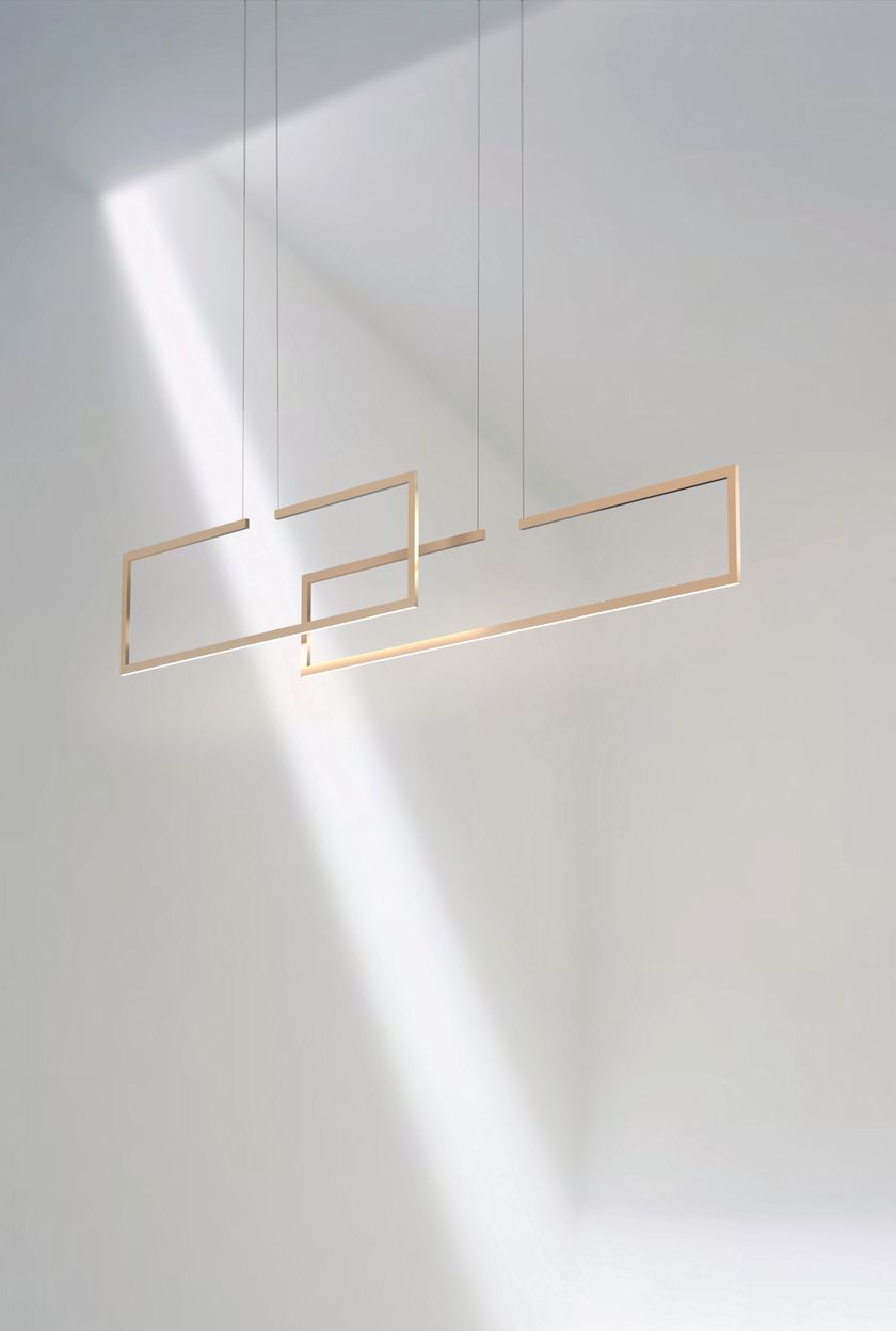 LED aluminium pendant lamp FRAME By Inarchi