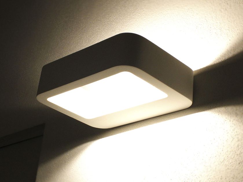 LED plaster wall lamp FRAME ROUND By Essenzialed