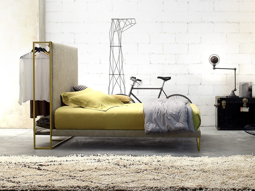 Bed with cabinet FRAME By Twils design Monica Graffeo