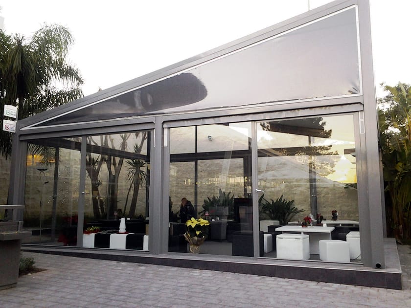 PVC shade sail FRAMED SHADE SAIL Vela Collection By Sprech