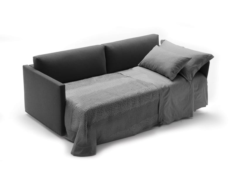 2 seater fabric sofa bed FRANK By Milano Bedding design Pietro Arosio