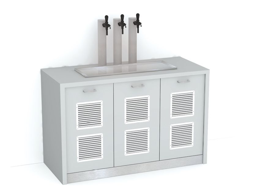 Multi-layer wood Beverage dispenser FREE By FIT INTERIORS