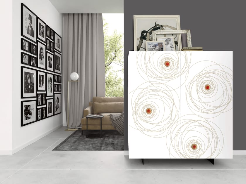 G-ROUND | Highboard highboard By PICTOOM design Massimo Ballardin