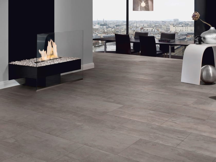 TREND LINE - LAMINATE Laminate flooring with concrete effect By Ter Hürne