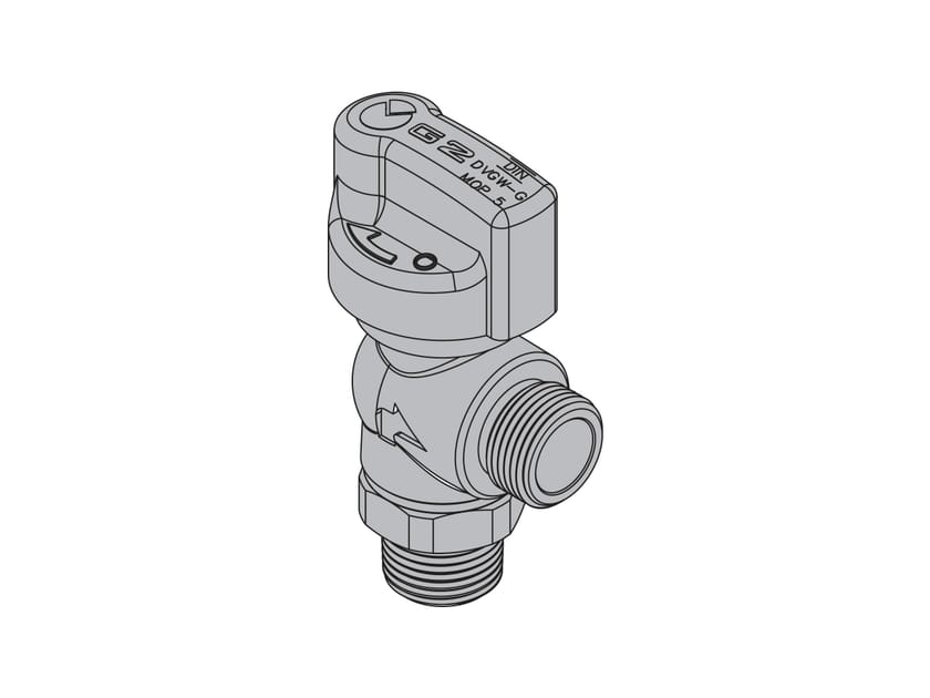 G2 90° valve with FIREBAG® threaded Valves for gas appliances with ...