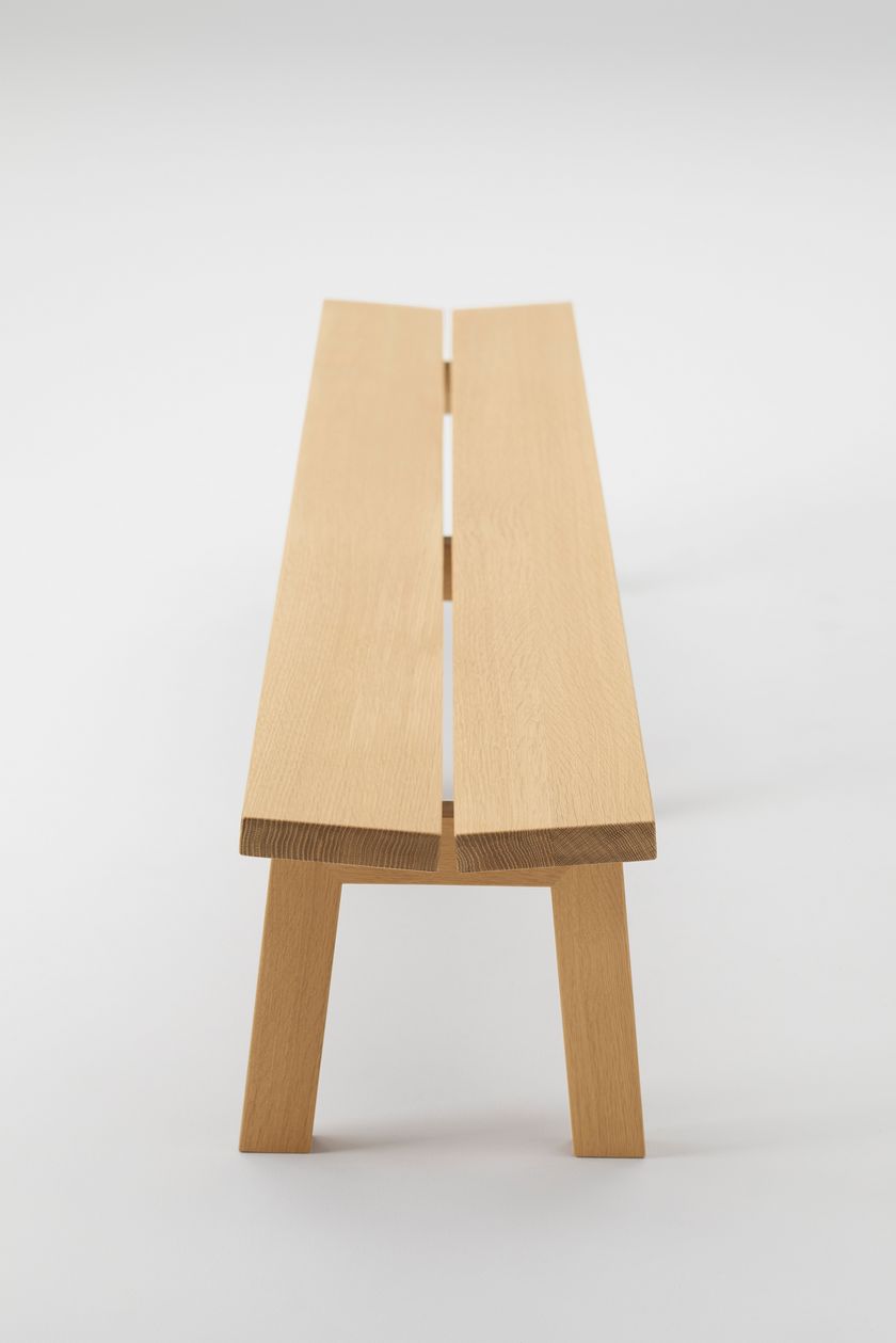 BOTAN Oak bench By Maruni | design Jasper Morrison