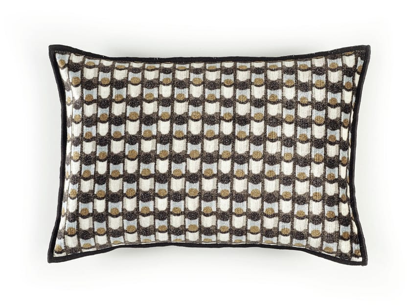 Velvet cushion GEMMAIL By Élitis