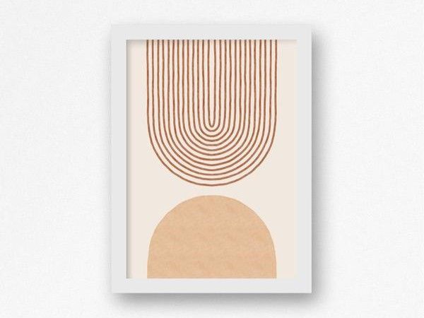 Print on paper ABSTRACT GEOMETRY 2 By The French Print