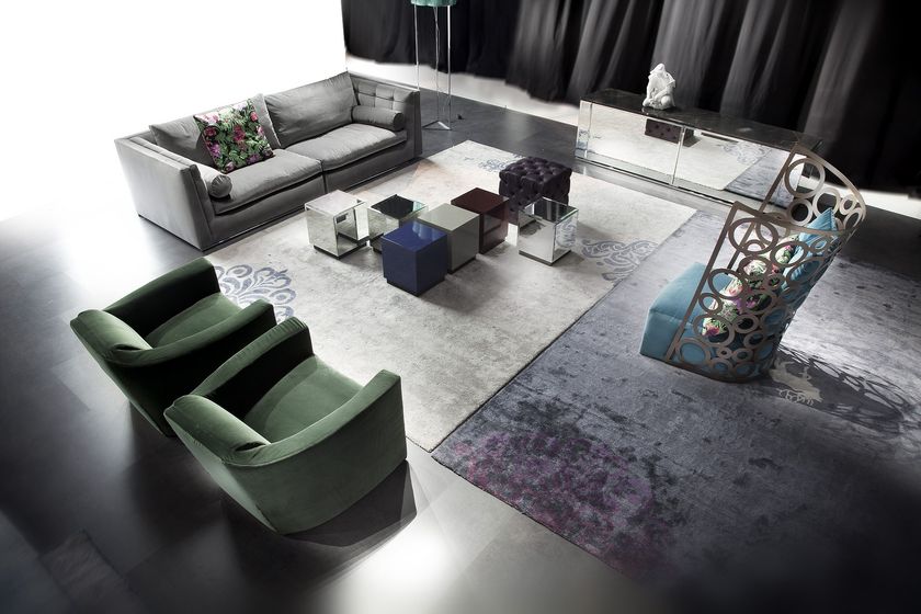 GET BACK Fabric sofa By ERBA ITALIA | design Giorgio Soressi