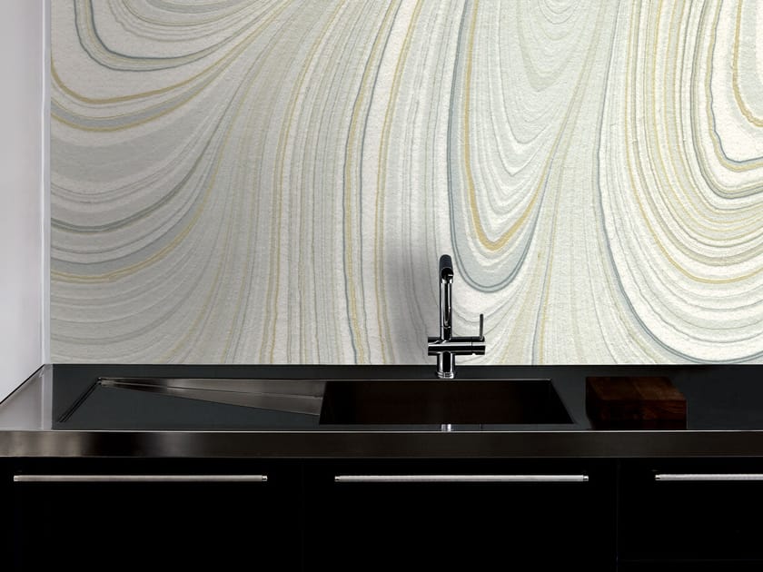 Washable wallpaper GETHEN Warp Collection By Texturae design Lauren Clay