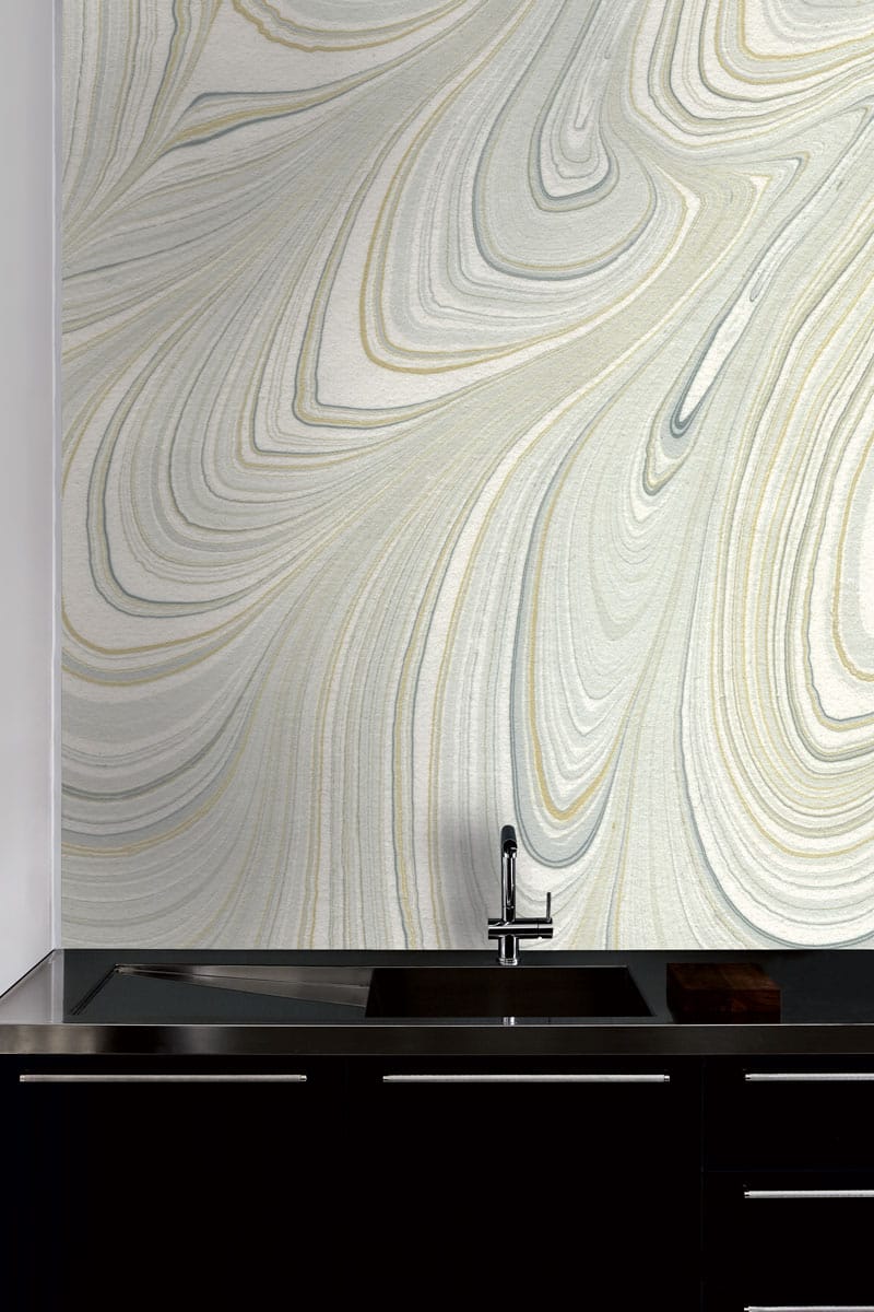 Washable wallpaper GETHEN Warp Collection By Texturae design Lauren Clay