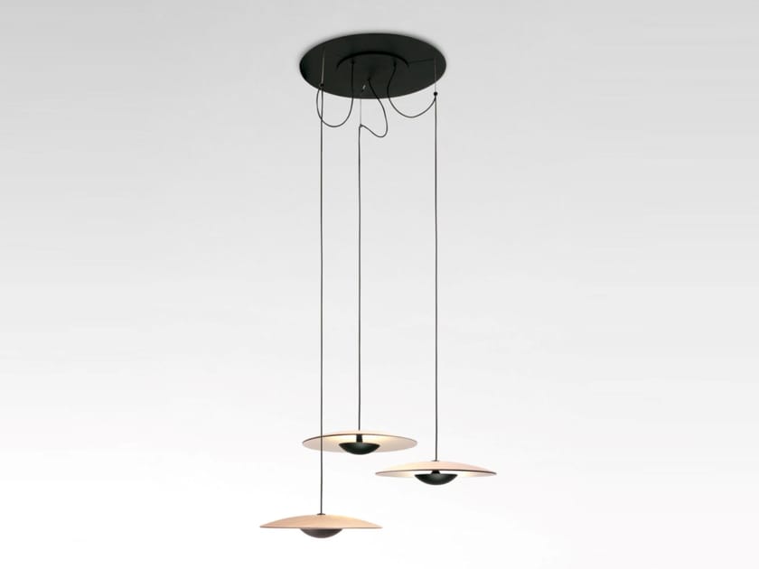 LED laminate pendant lamp GINGER 20x3 Ginger Collection By Marset ...