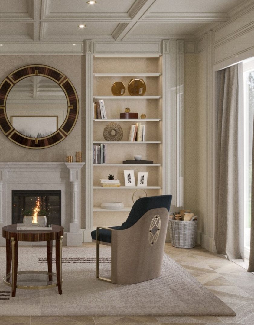 GINGER Easy chair By Cafedesart