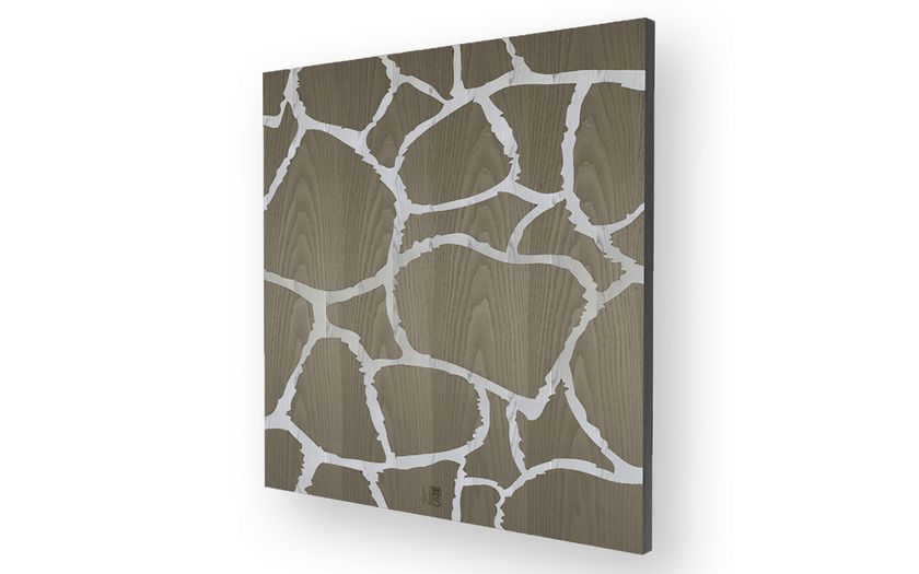 Quadro in legno intarsiato GIRAFFE COLD - LIGNIS®
