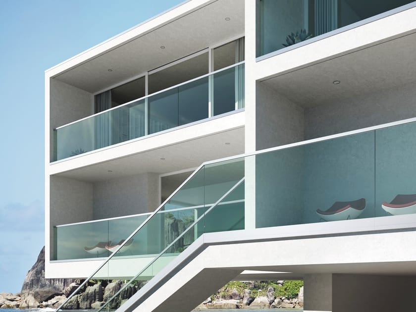 GLASS U P2 Parapetto By IAM DESIGN