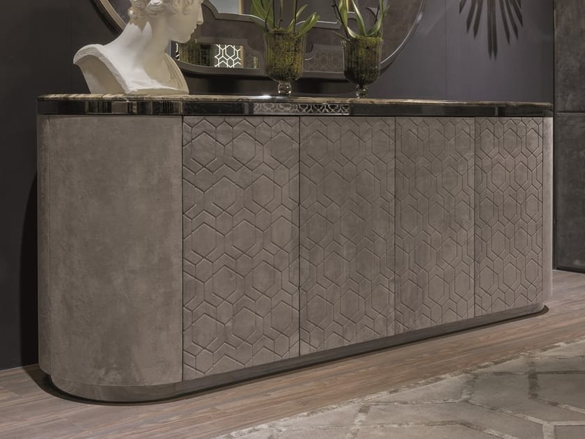 GORDON | Leather sideboard Loveluxe - Nobles Collection By Longhi ...