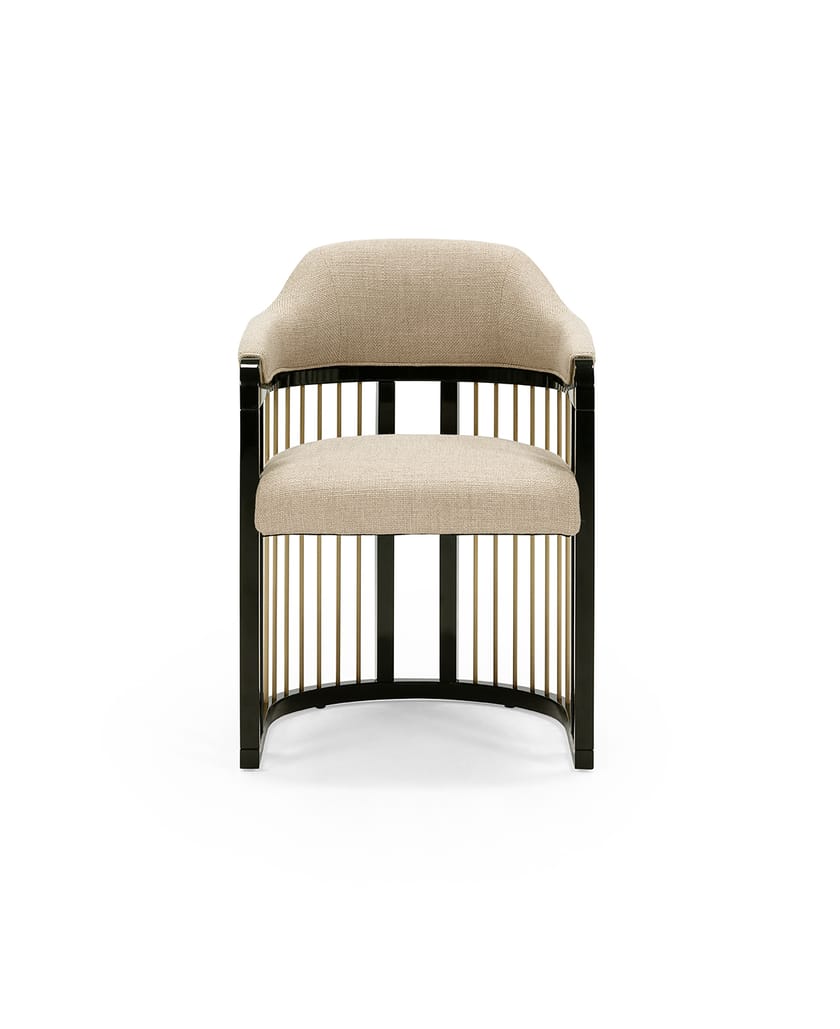 GRACE URBAN | Chair Fabric chair with armrests By Casa Magna