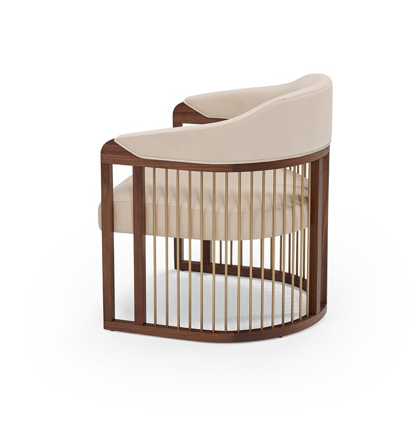 GRACE URBAN | Leather easy chair Leather easy chair with armrests By ...