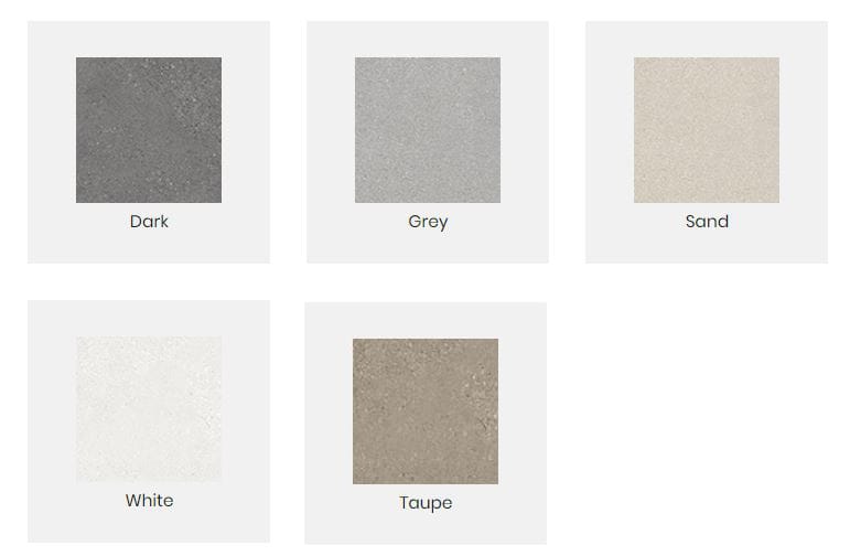 GRAIN STONE GREY Porcelain stoneware wall/floor tiles By Ergon