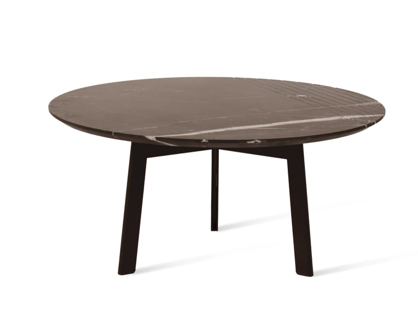 GROOVE | Coffee table Round marble coffee table By Vincent Sheppard ...