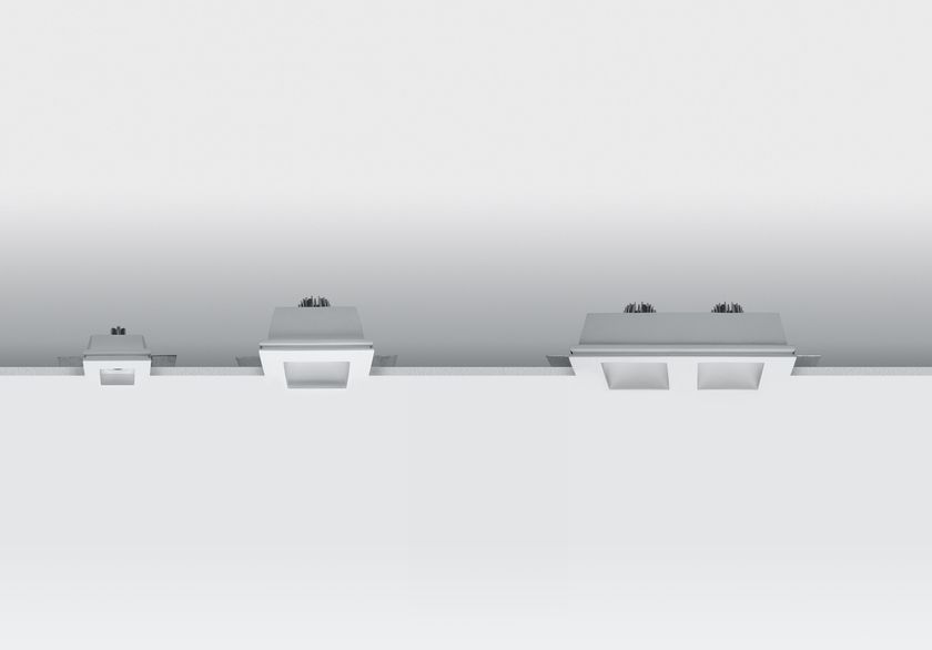 LED square recessed plaster spotlight GYPSUM_QC1 Gypsum Collection By ...