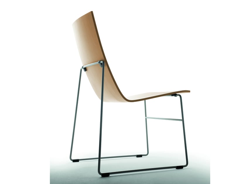 HAMMOK | Chair Stackable wooden chair By Sellex | design Burkhard Vogtherr