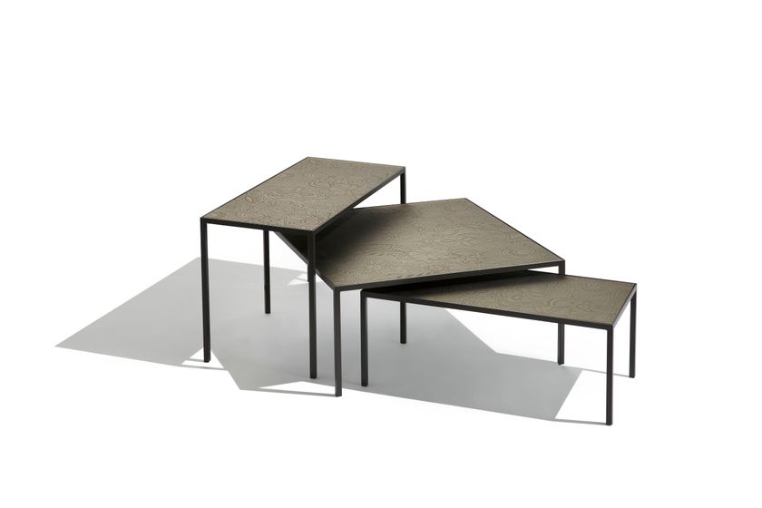 HARRY GLASS | Square coffee table By MissoniHome