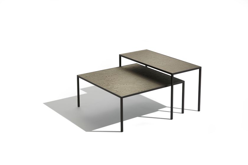 HARRY GLASS | Square coffee table By MissoniHome