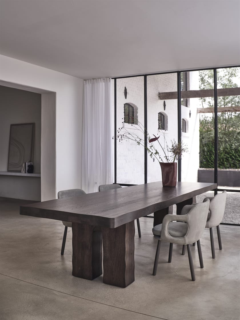 HEATH | Chair with armrests chair By Linteloo design Yabu Pushelberg