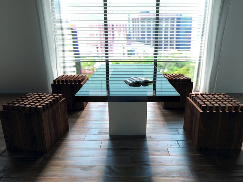 HEDGEHOCK Ergonomic wooden stool By WaterRower Nohrd